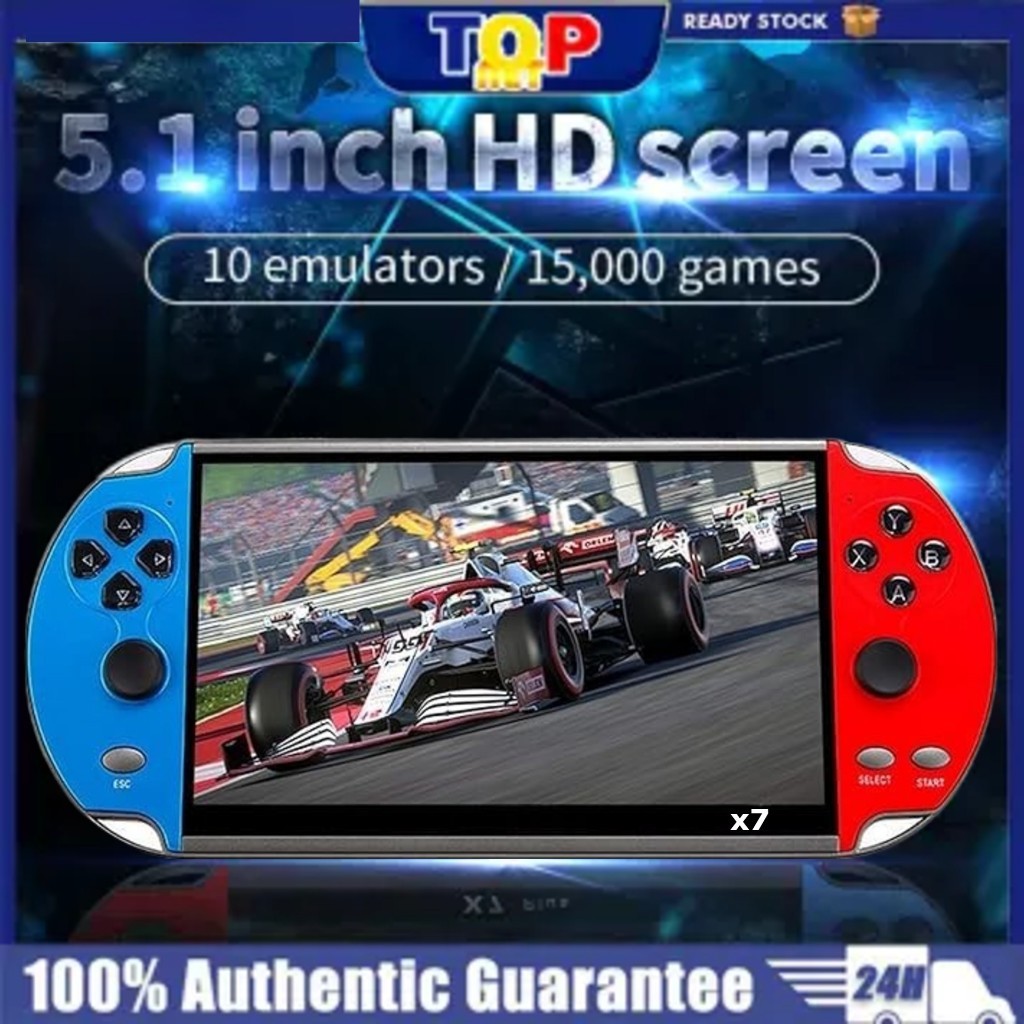 New Version 2025 X7 PRO LCD PSP Double Rocker Handheld Game Console ...