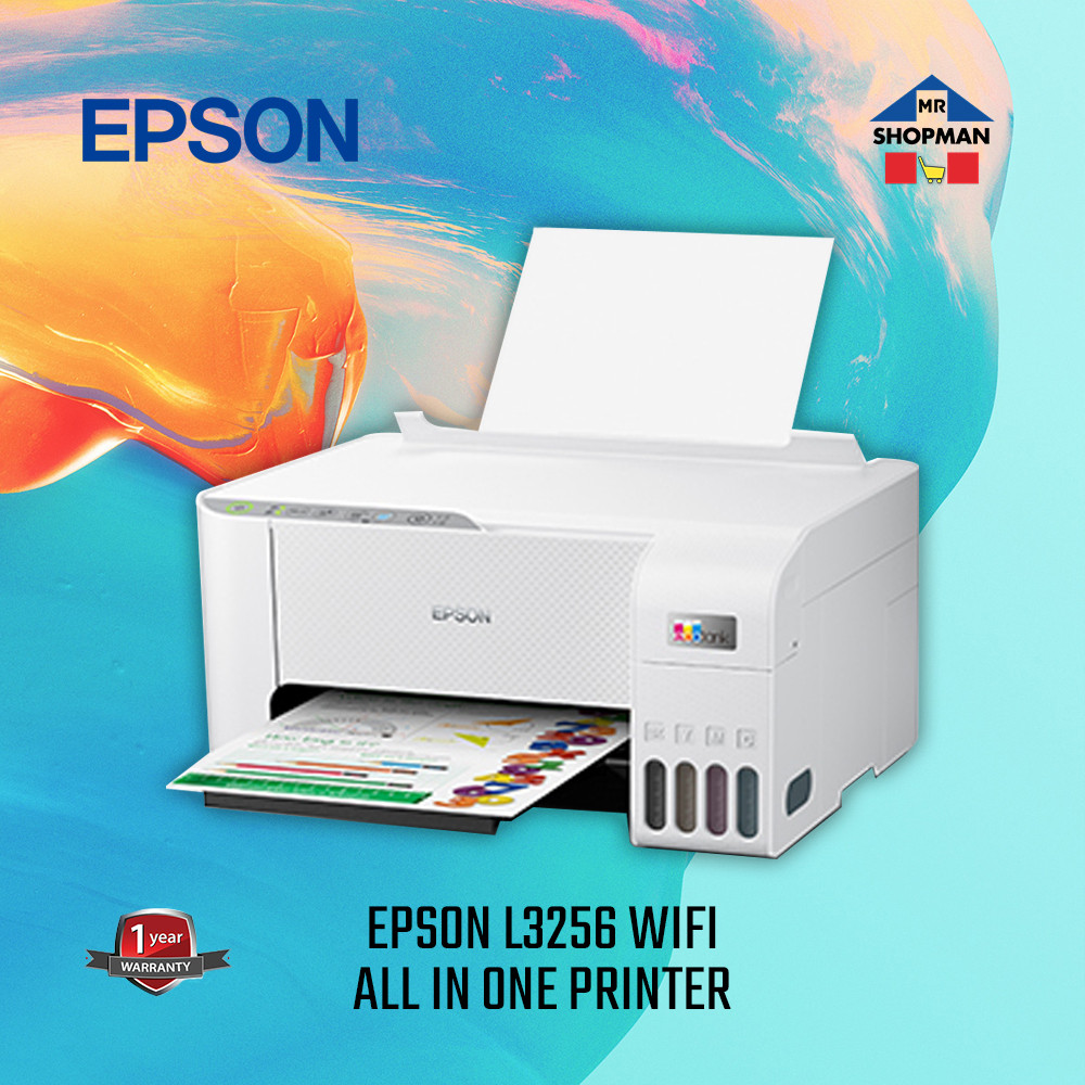 Epson EcoTank L3256 A4 WiFi All-in-One Ink Tank Printer | Shopee Philippines