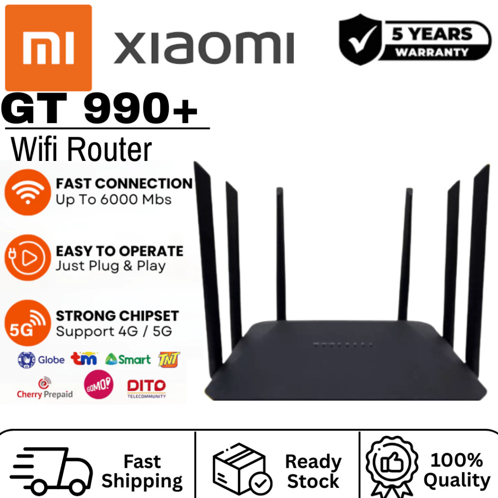 XIAOMI Modified WIFI Modem Turbo Router GT990 Router Unlimited Hotspot ...