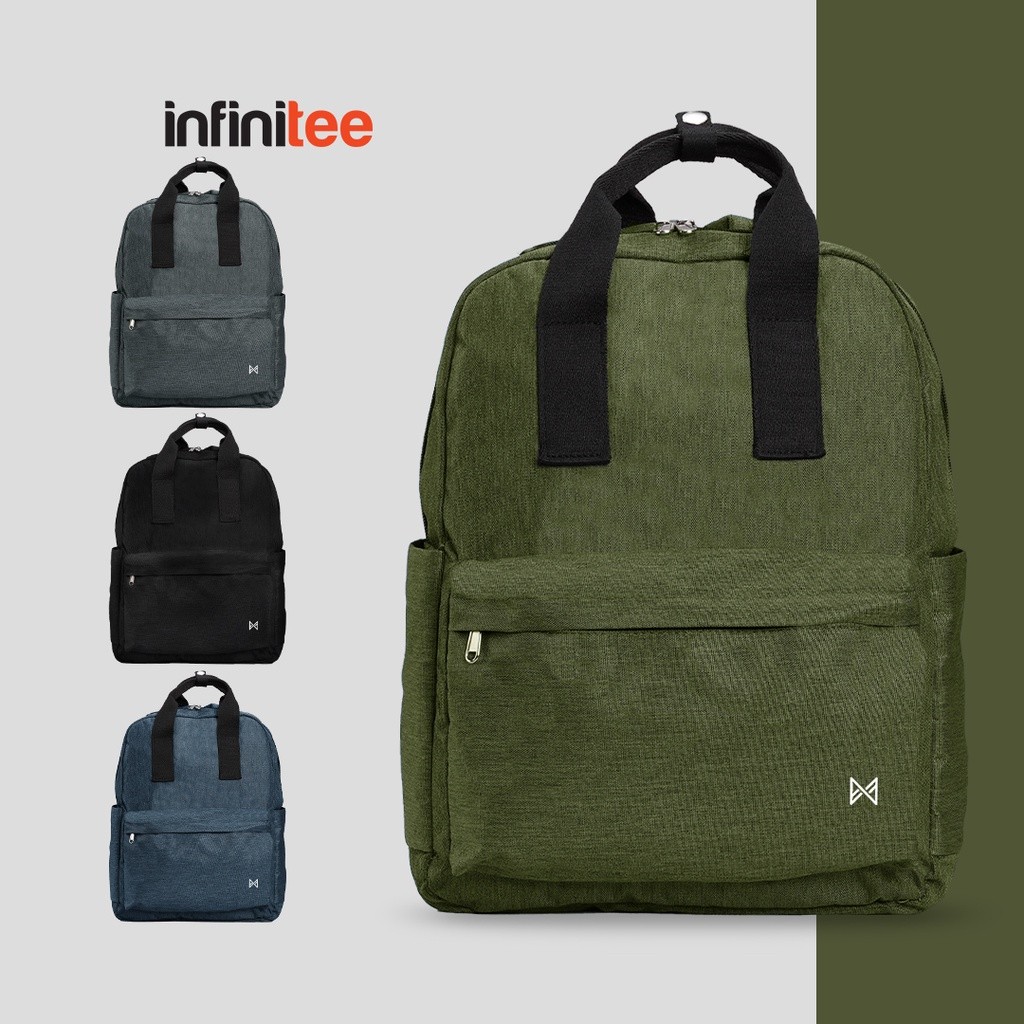 Infinitee Laptop Backpack For Men Women Basic Casual Travel Office Work ...