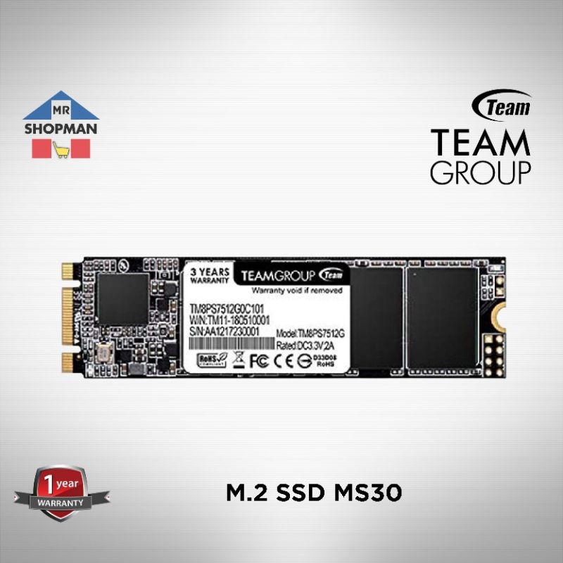 Teamgroup MS30 M.2 SSD SATA III 128Gb / 256Gb / 512Gb / 1Tb M2 SSD Storage | Shopee Philippines