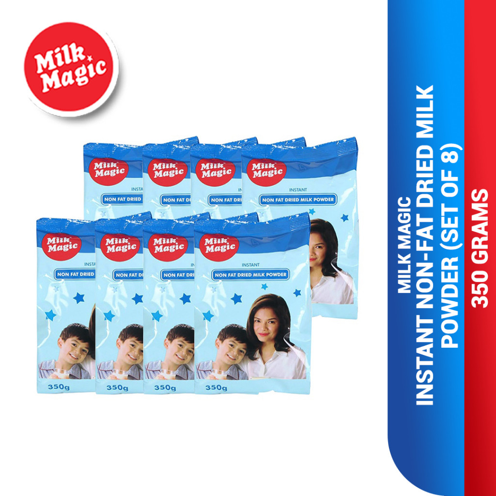 Milk Magic - Instant Non-Fat Dried Milk Powder 350g (Set of 8) - Expiry ...