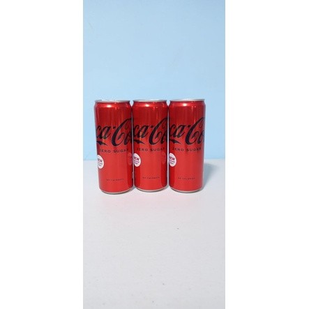 Coca-Cola Coke Zero in Can 325mL | Shopee Philippines
