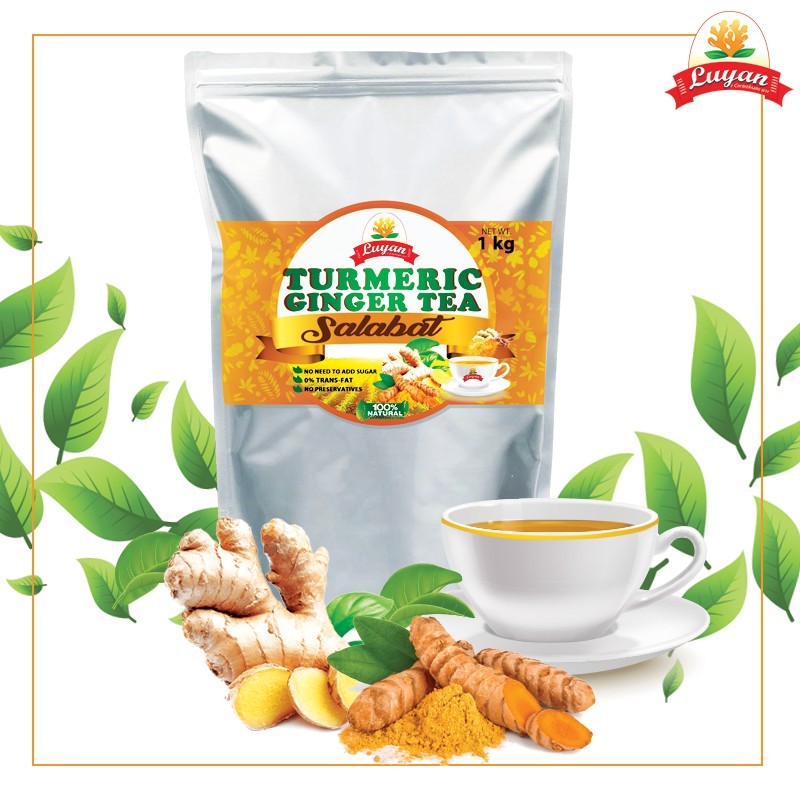 Luyan Instant Turmeric Ginger Tea Salabat (1 Kilo) | Shopee Philippines
