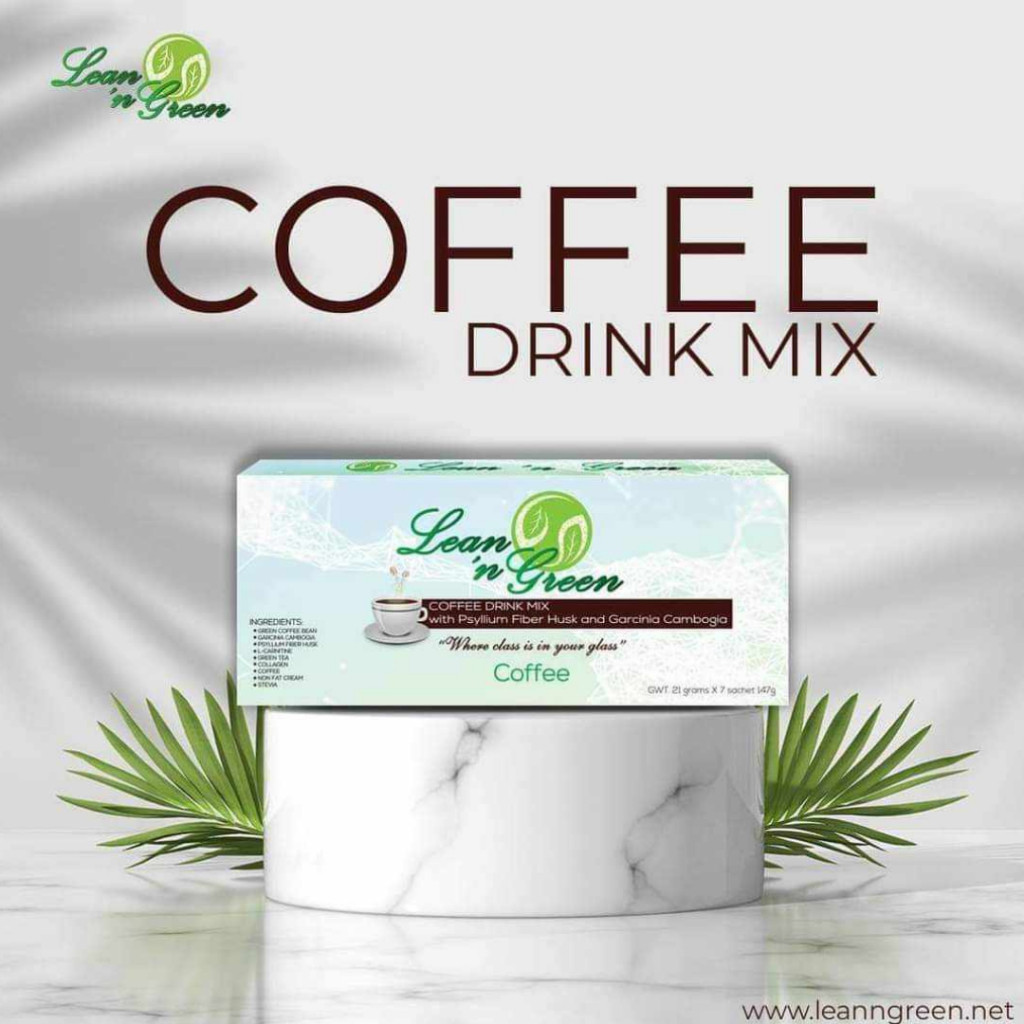 Lean 'n Green Coffee ( 1 Box ) | Shopee Philippines
