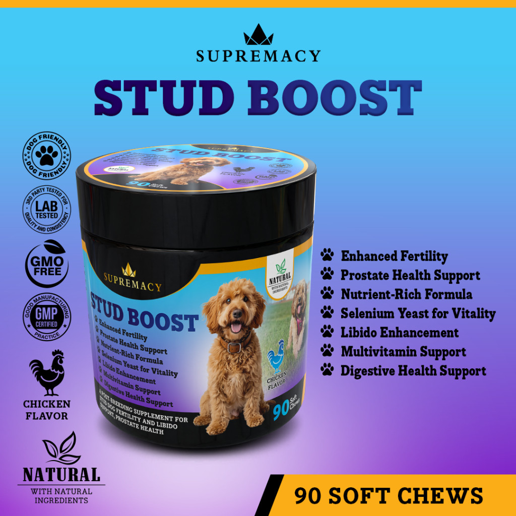 Supremacy Premium Stud boost Vitamins & Supplements for Sire Dogs ...