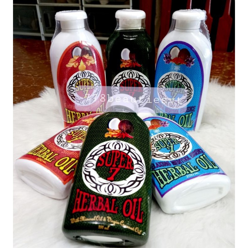 Super 7 Herbal Oil Panghaplas Liniment Oil For Muscle Pains | Shopee ...