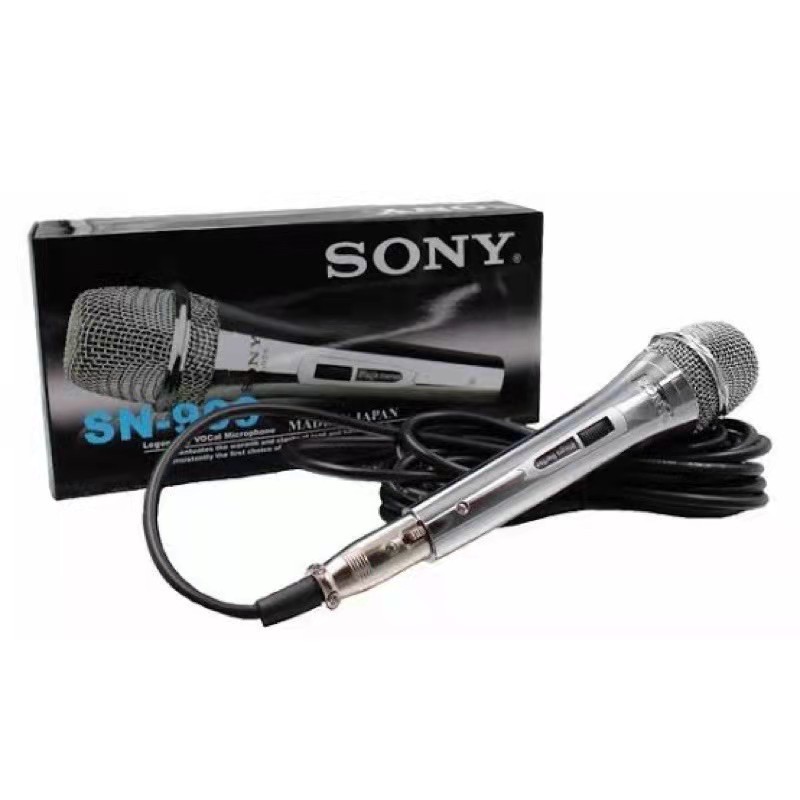 SONY PROFESSIONAL Dynamic Microphone Heavy Duty Wired Microphone SN-909 ...
