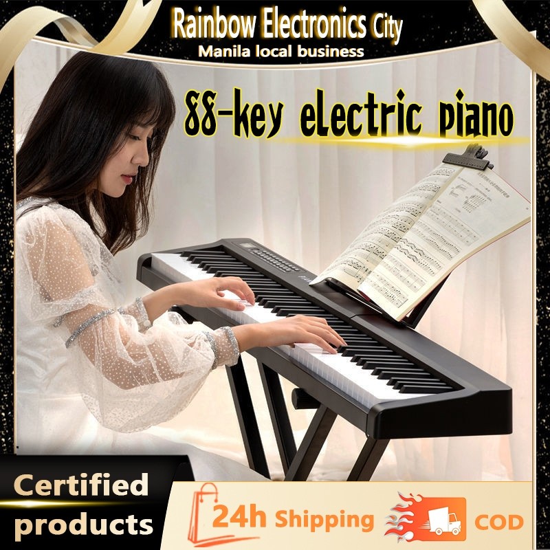 88-key portable electronic piano Heavy Hammer keyboard Multi-functional ...