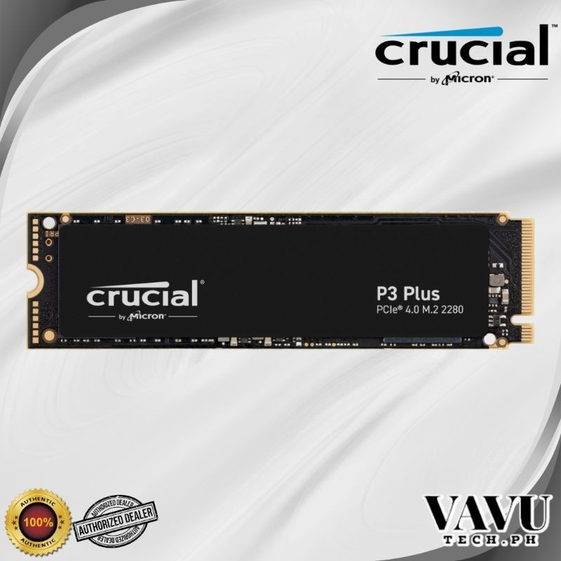 Crucial P3 Plus 4TB M.2 NVME Pcie Gen 4.0 x4 2280 M.2 NVME SSD | Shopee ...