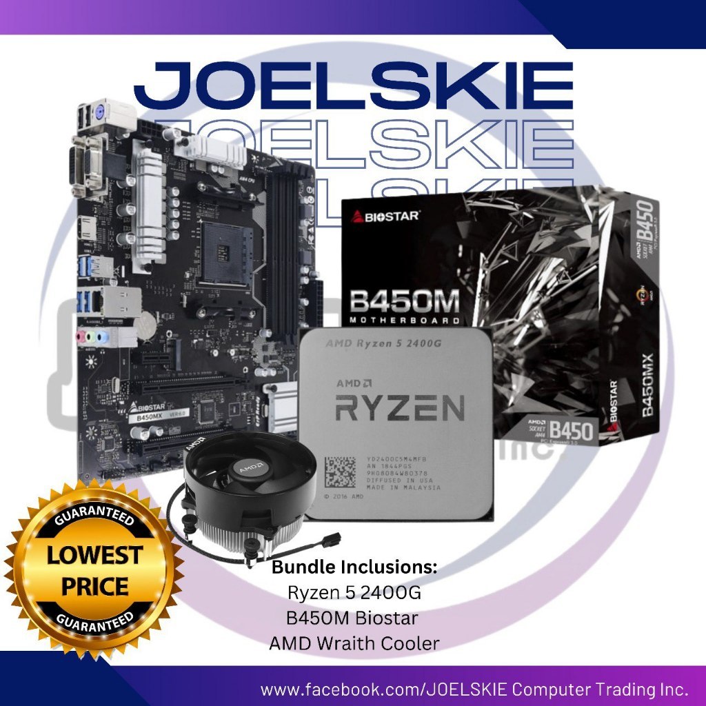 AMD Ryzen 5 2400G 3.7 GHz Quad-Core Eight-Thread CPU ProcessoR and ...