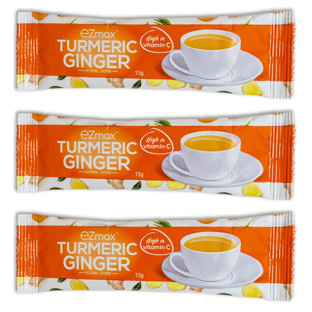 EZMax Turmeric Ginger Drink 15g (1sachet) | Shopee Philippines