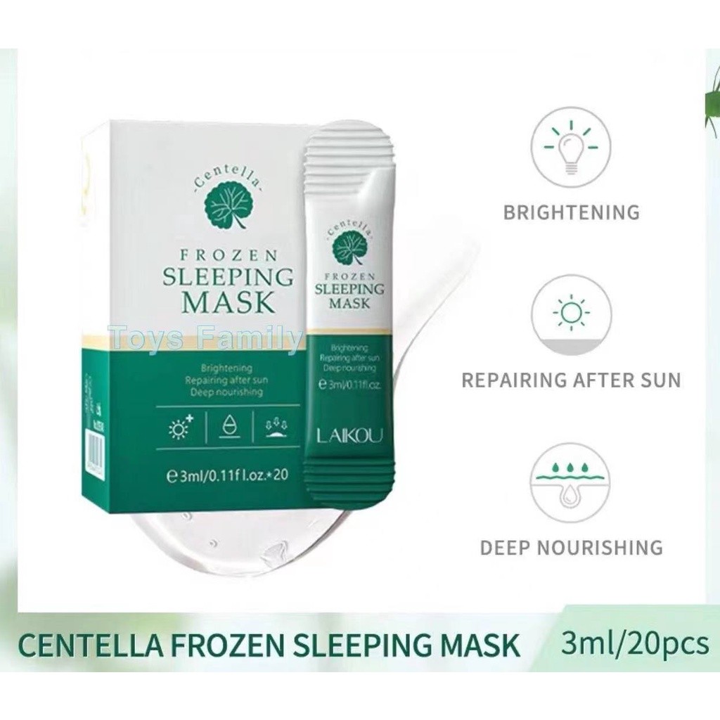 (1Box Or 20pcs) LAIKOU Soothing Gel Centella Asiatica Soothing Face ...