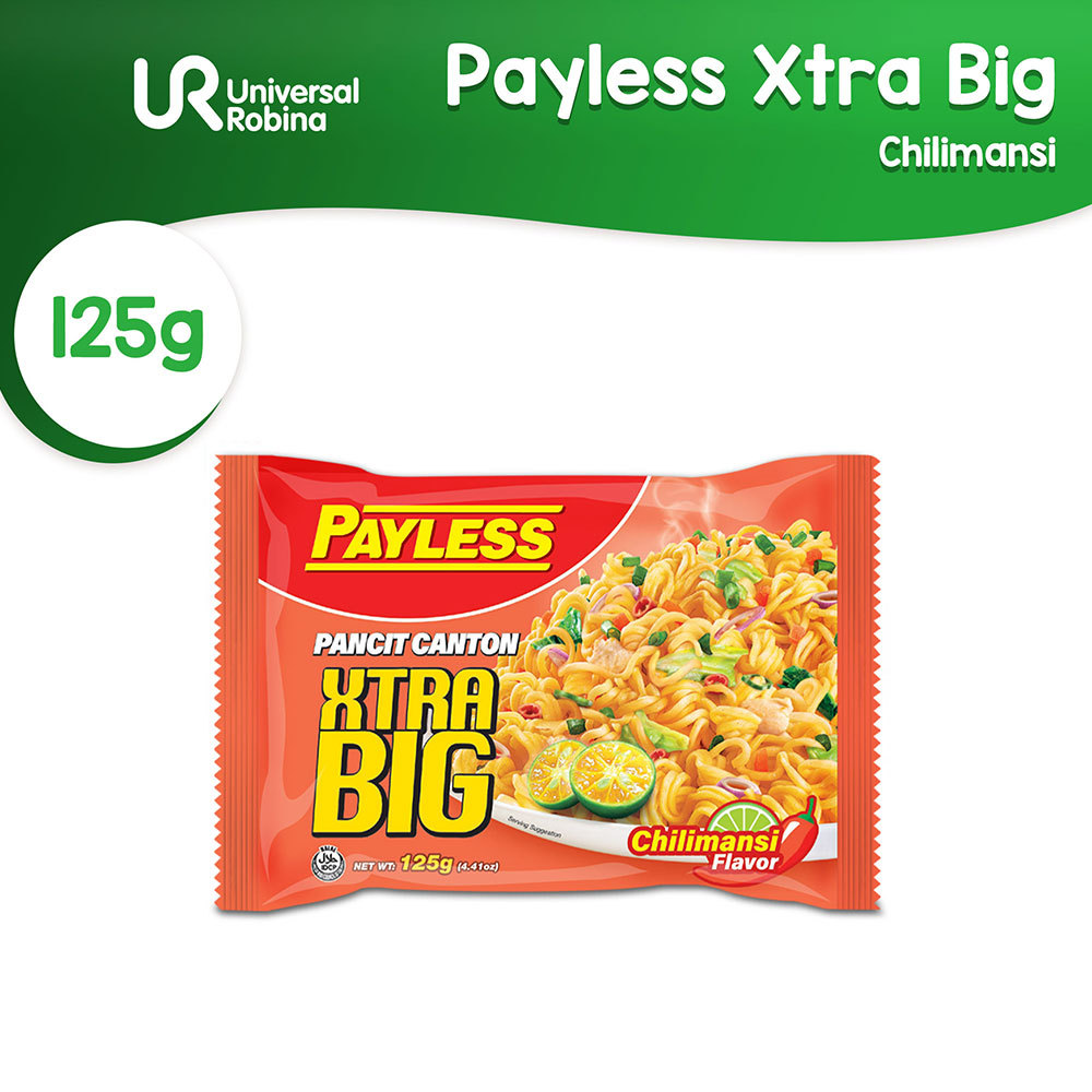 PAYLESS XTRA BIG PANCIT CANTON CHILIMANSI (125g) | Shopee Philippines