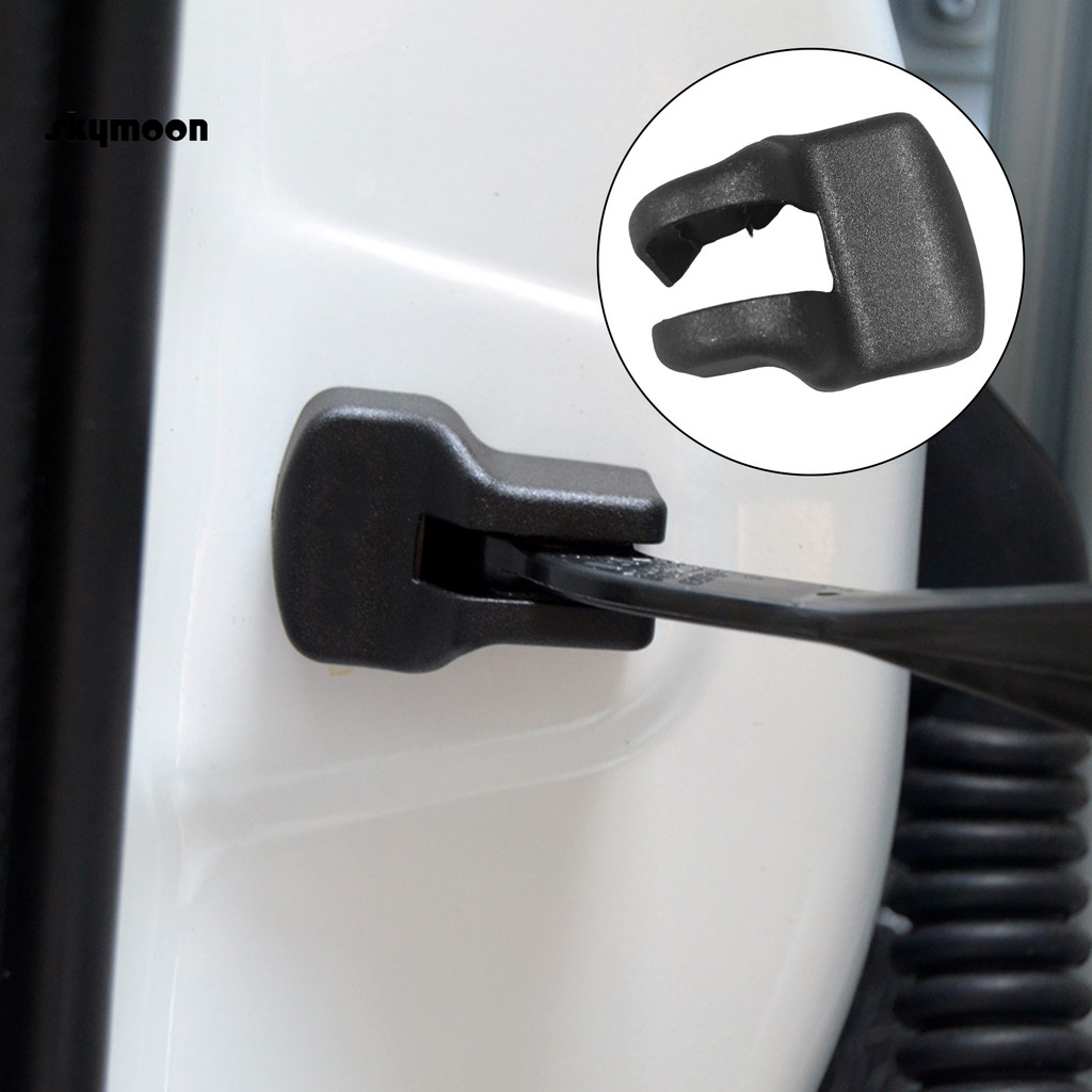 MO- 4Pcs Door Lock Stopper No Drilling Anti-rust Modified Car Auto Door ...