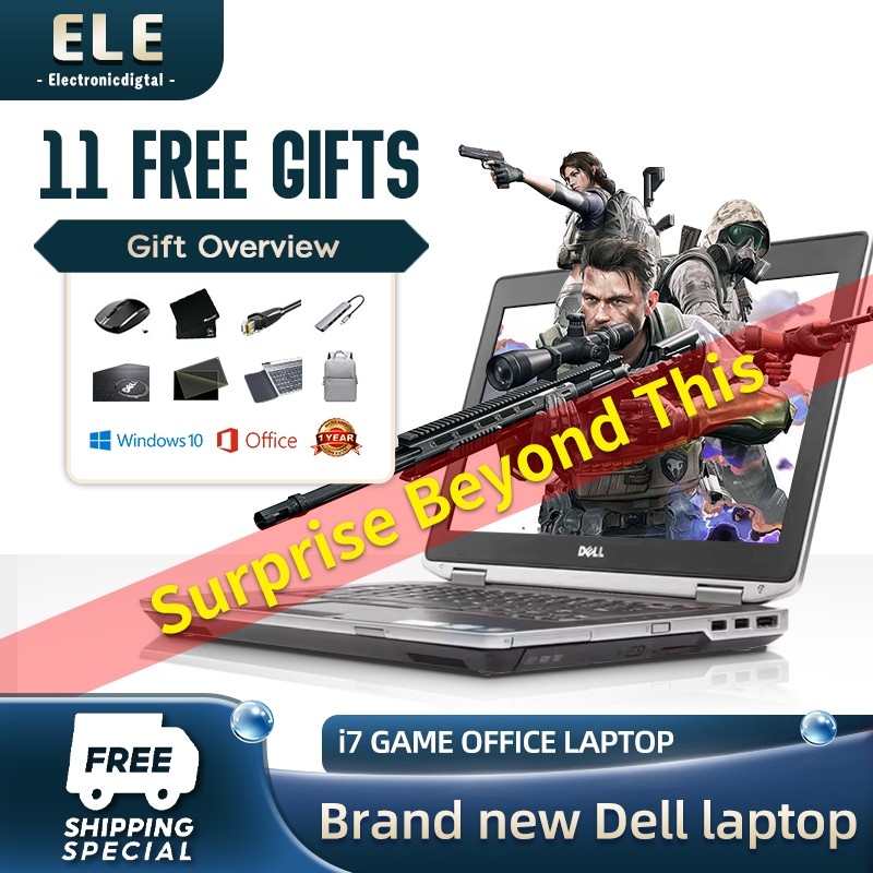 Dell laptop Brand New Intel Core i3/i5/i7 480G SSD 14.1/15.6 inch HD ...