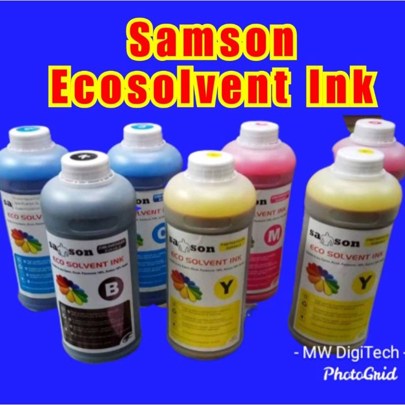 Samson Ecosolvent Ink for Tarpaulin Printer 1 liter | Shopee Philippines