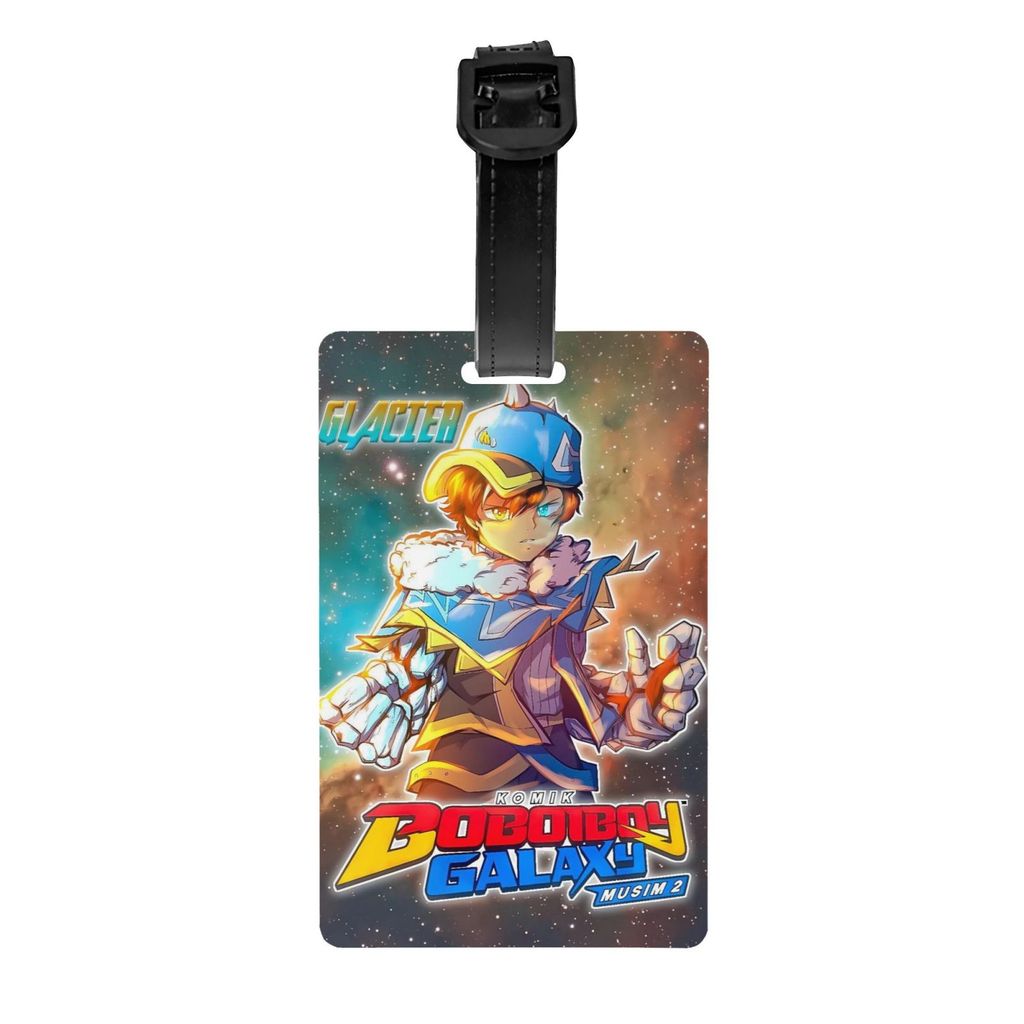 Boboiboy Luggage tag Luggage Tags Address Cards Name Tags Travel ...