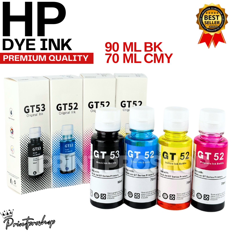 HP Refill Ink GT51 GT52 GT53 Compatible for HP Deskjet HP Tank 410 319 ...