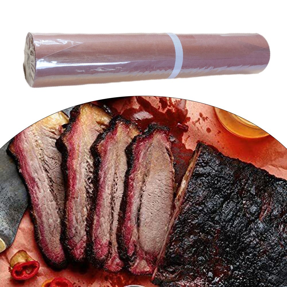 【LADYFT】Pink Butcher Paper Roll BBQ Kraft Paper 45.7 cm x 53 m, BBQ ...