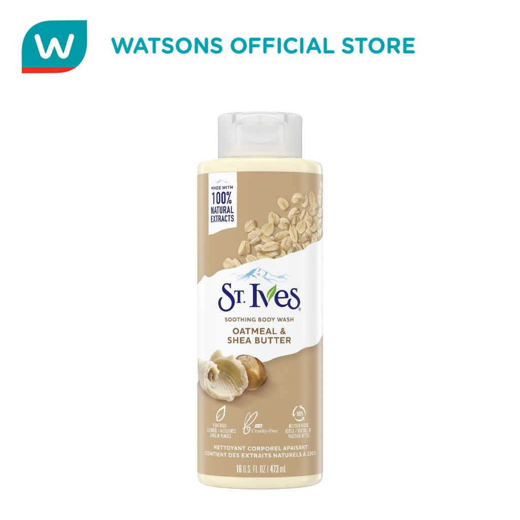 ST. IVES Soothing Body Wash Oatmeal & Shea Butter 16OZ | Shopee Philippines