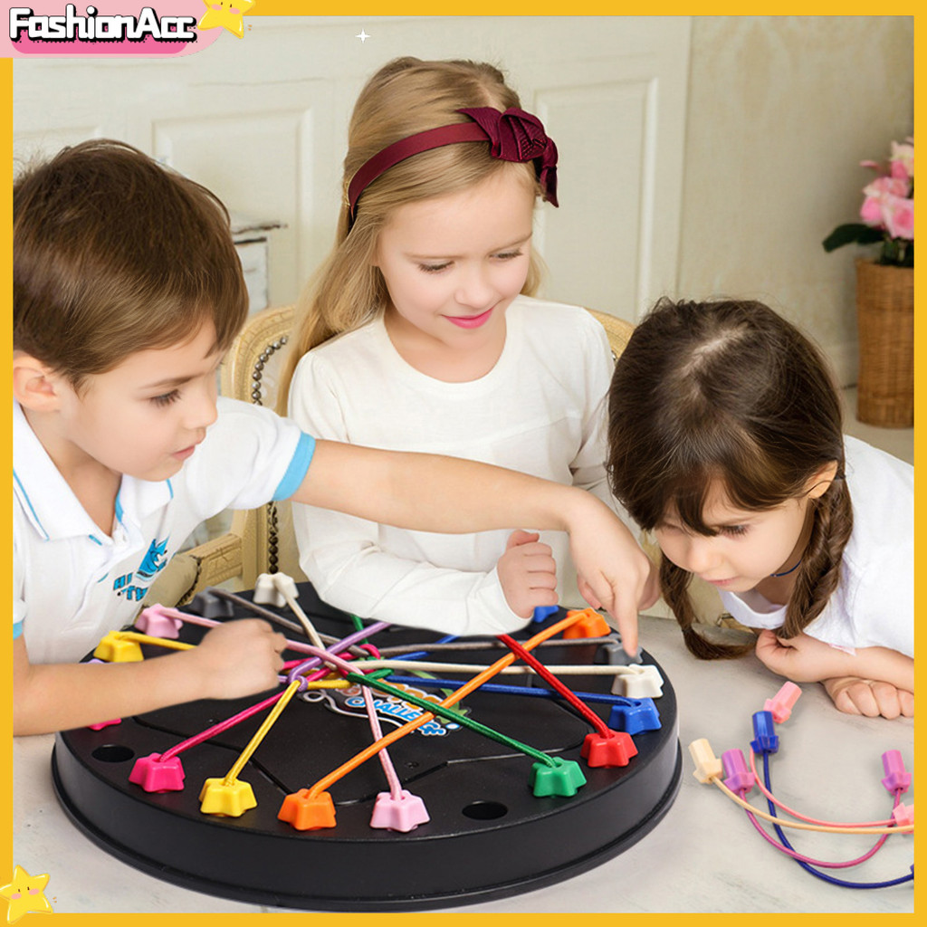 [Spot Goods*]1 Set Kids Rope Untangling Game Twisted Rope Knots ...