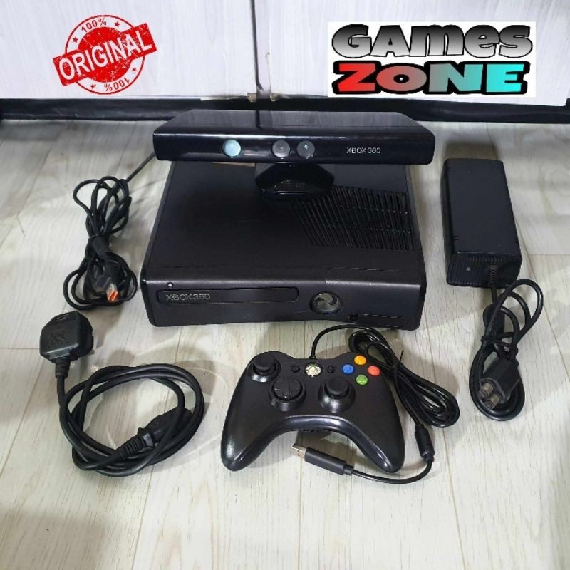 Xbox 360 jtag with kinect 100 plus games with freebies | Shopee Philippines