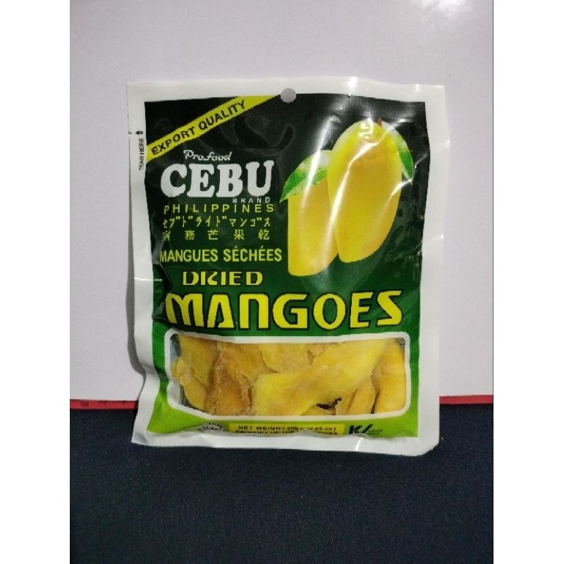 PROFOOD CEBU Dried Mango 200g | Shopee Philippines