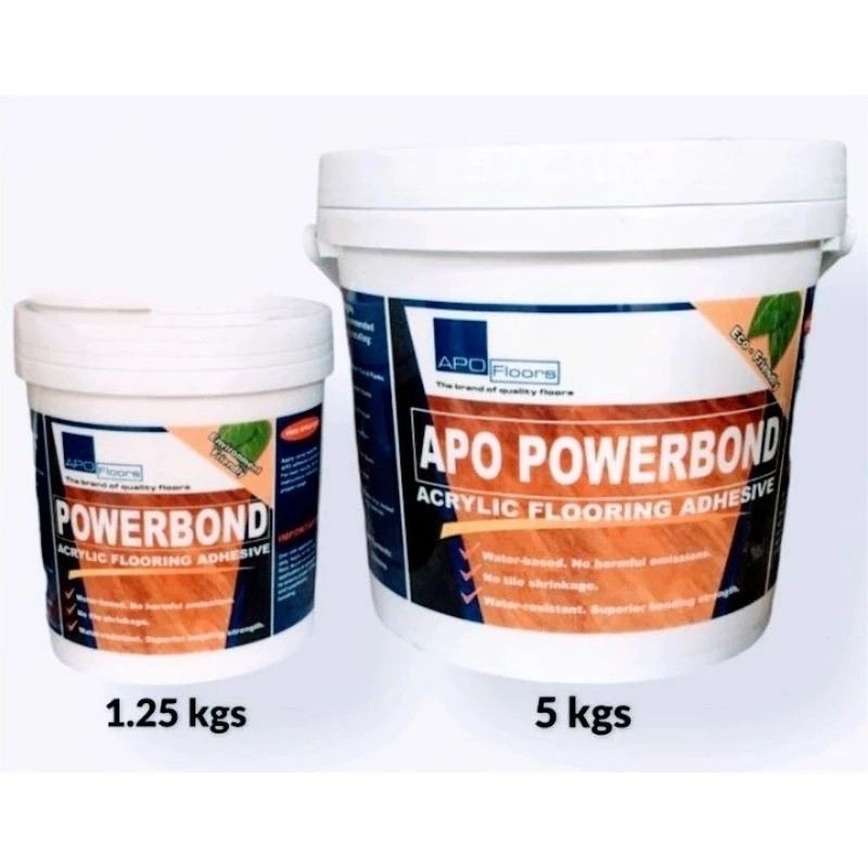 POWERBOND ACRYLIC FLOORING AHESIVE PANDIKIT SA VINYL TILES NA GLUE (1. ...