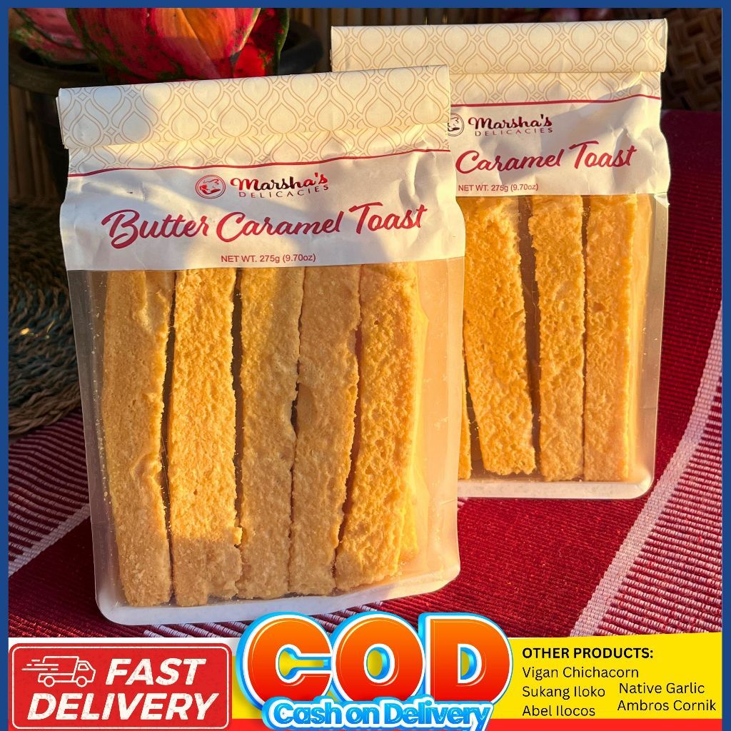Butter Caramel Toast Marshas Delicacies Marshas Puto Seko Ilocos Food ...