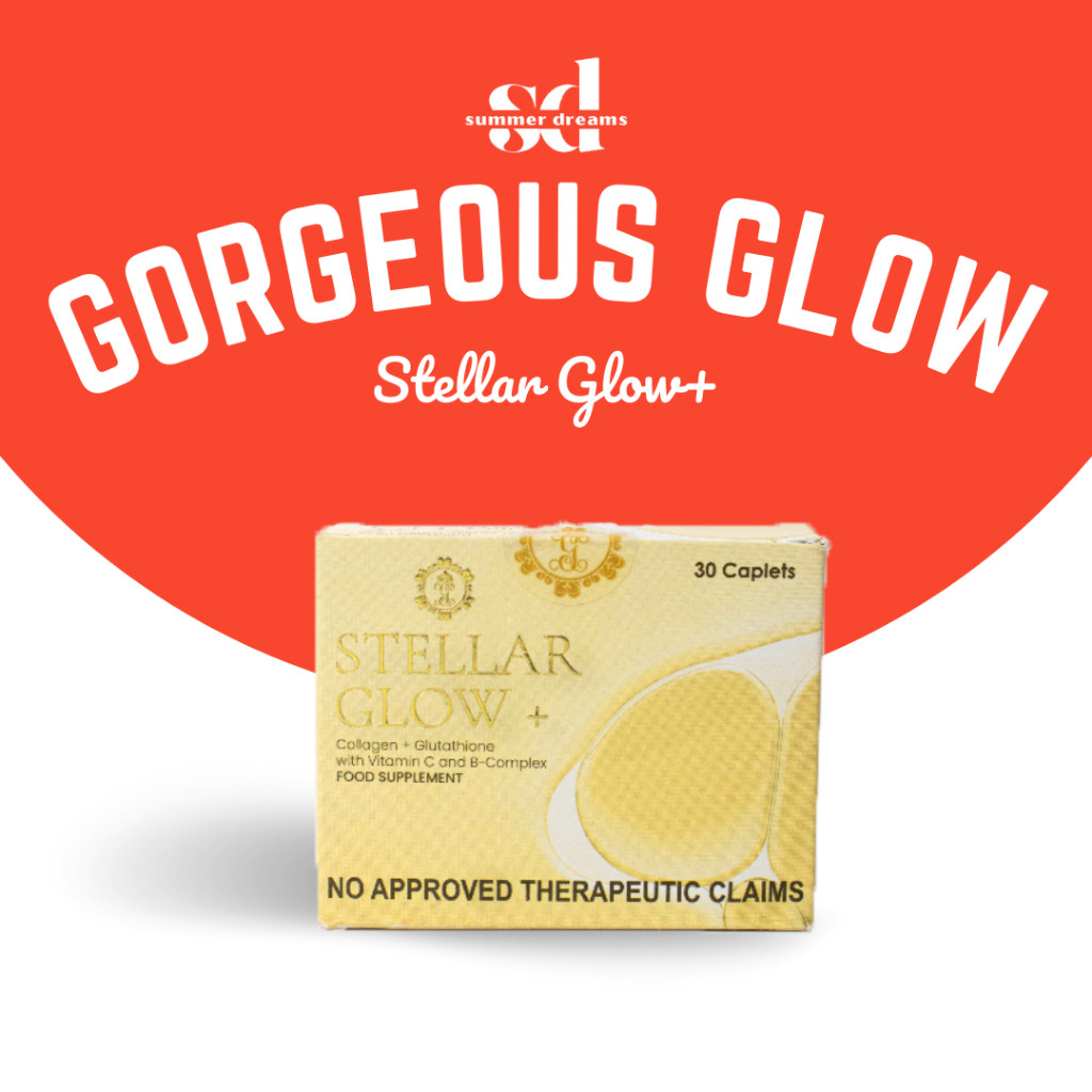 GORGEOUS GLOW PH Stellar Glow+ Collagen Glutathione With Vitamin C 30 ...