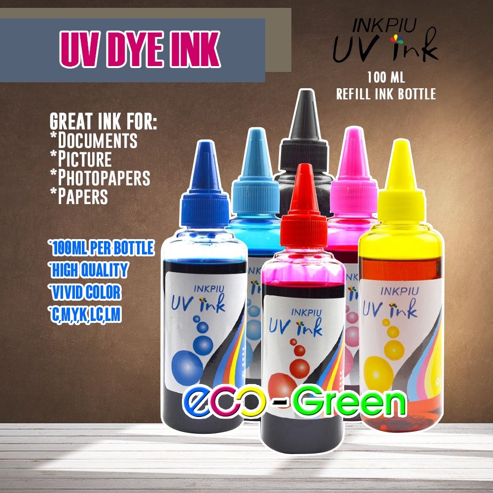 Refill Ink uv dye ink 100ml for Continuous ink printer ciss printer ...