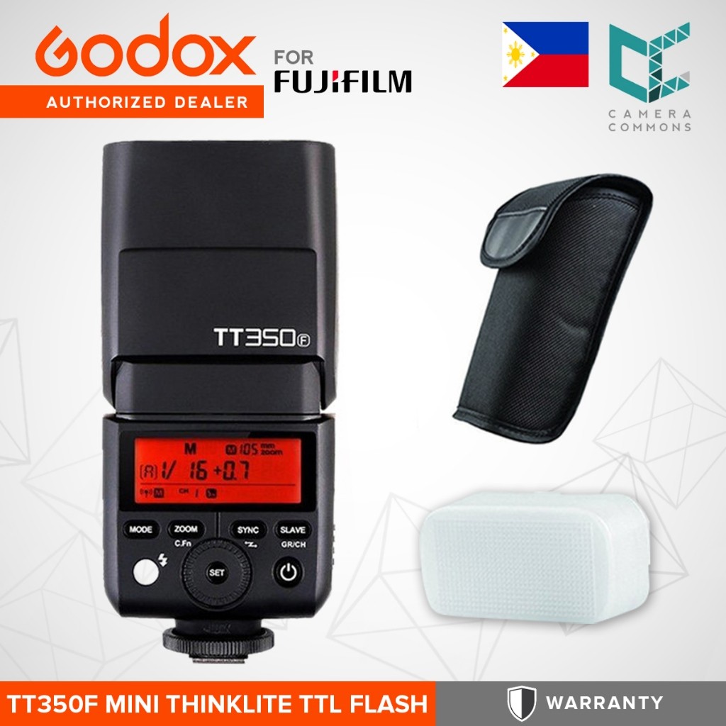 Godox TT350F Mini Thinklite TTL Flash for Fujifilm Cameras TT350 ...