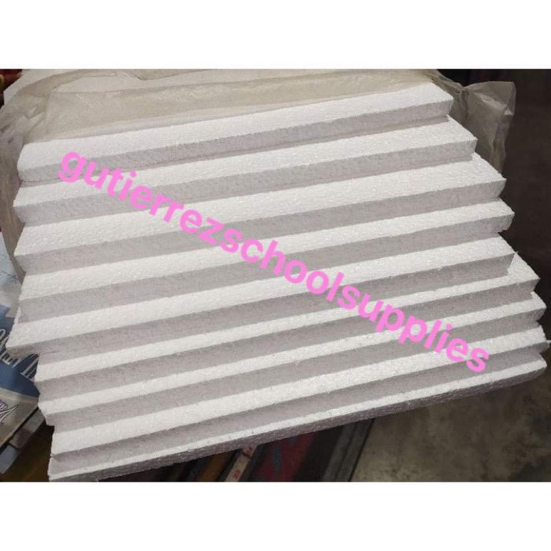 1ft x 2ft StyroFoam Styro Board - [1/2 inch Thick] | Shopee Philippines