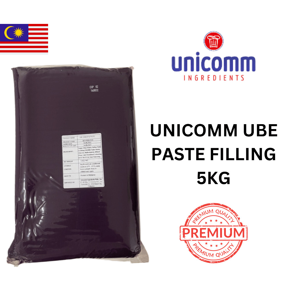 5KG Ube Paste Unicomm [PROMO] Halo Halo Ube Halaya EXP APRIL 2026 Buy 1 ...