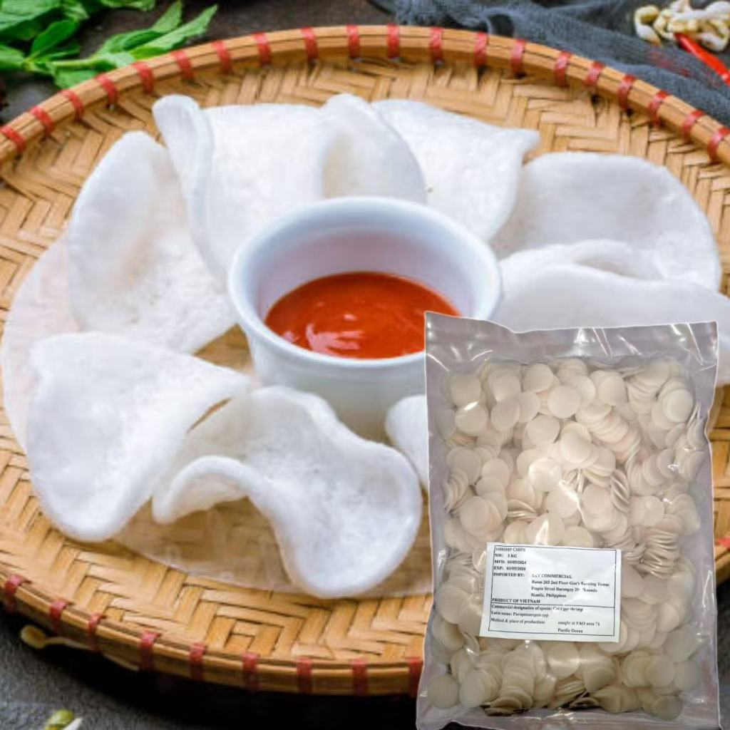 Kropeck/Prawn chips/shrimp crackers/pulutan -1kg - Chicharap/Fried ...