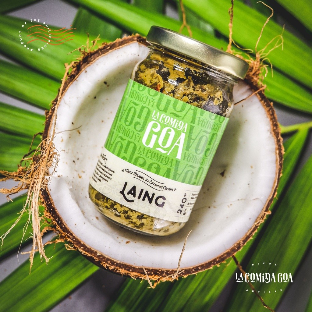 La Comida Goa – Authentic Laing (Dried Taro Leaves in Coconut Cream ...