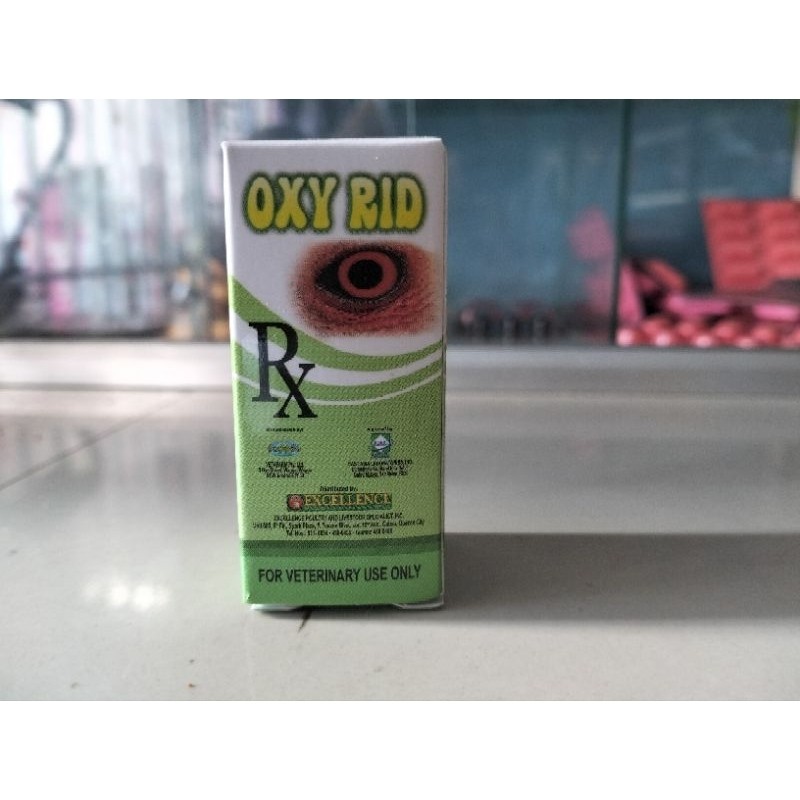 Oxy Rid Eye Dewormer 5ml for GameFowl | Shopee Philippines