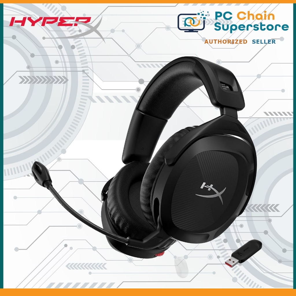 HyperX Cloud Stinger II Wireless Gaming Headset - Lightweight / DTS ...