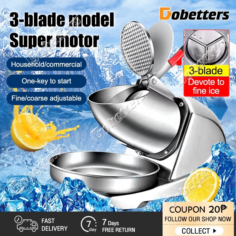 Shave ice maker machine,ice grinder,multifunctional shave ice machine ...