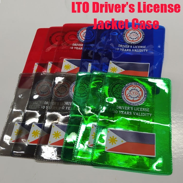 Card Holders LTO Driver's Driver License Plastic Jacket 10 Years ...