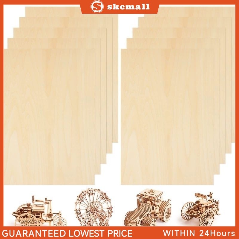 2Pcs 4mm A3 A4 DIY Balsa Wood Sheets Wooden Plate 450x300x4mm for House ...