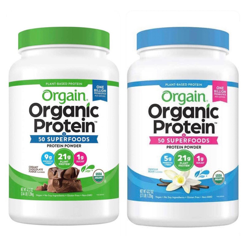 Orgain Organic Protein 50 Superfoods Protein Powder EXP: Aug 2026 ...