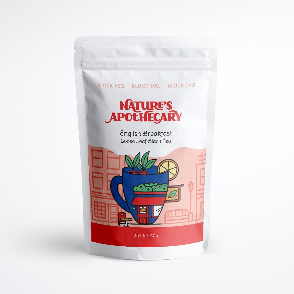 Nature's Apothecary English Breakfast Black Tea Loose Leaf Tea | Shopee ...