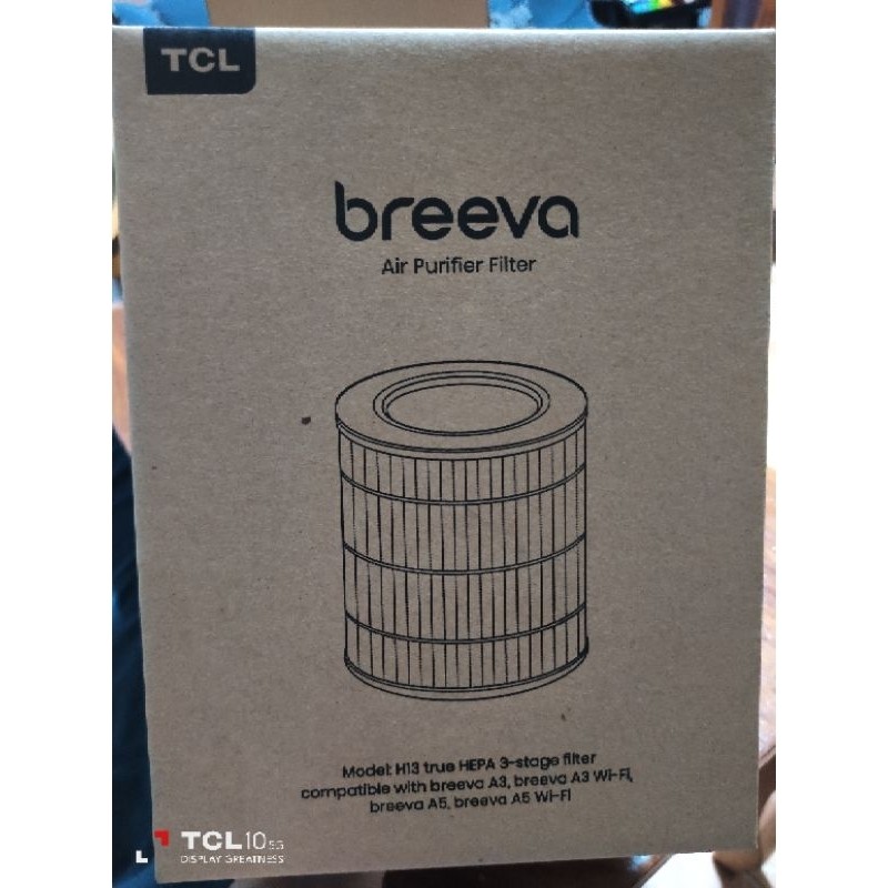 TCL Replacement Filter for Breeva A3 and Breeva A5 with H13 HEPA Filter ...