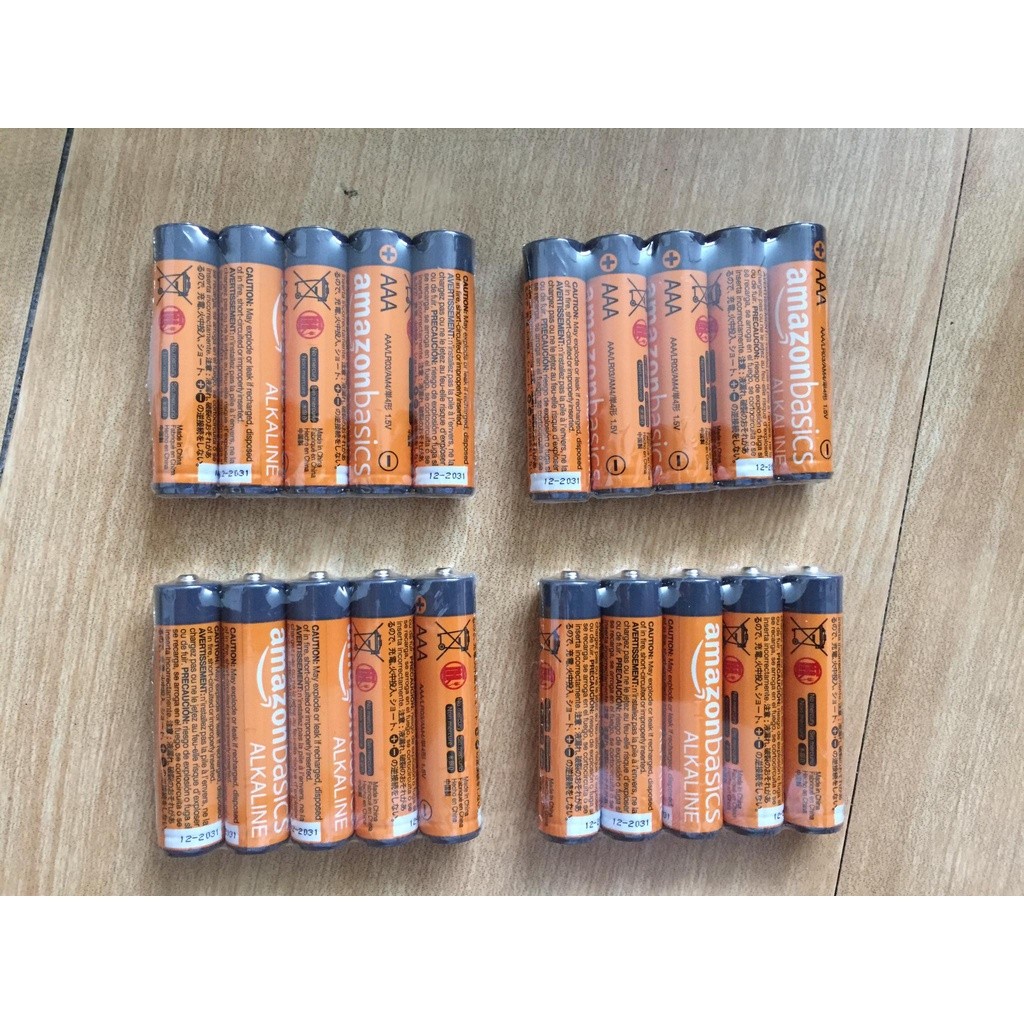 Amazon Basics AA & AAA High-Performance Alkaline Batteries (5pack ...