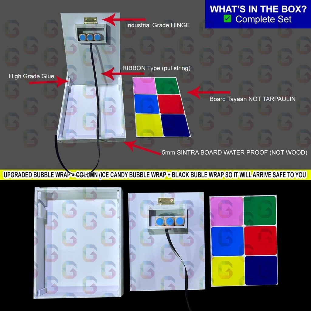 Mini Color Game Perya Game - Family and Barkada Bonding | Shopee ...