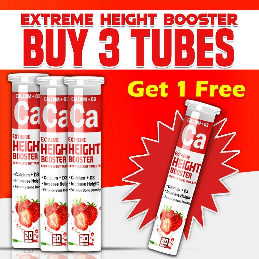 LEGIT COD Xtreme | Extreme Height Booster Effervescent tablets height enhancer for adult and ...