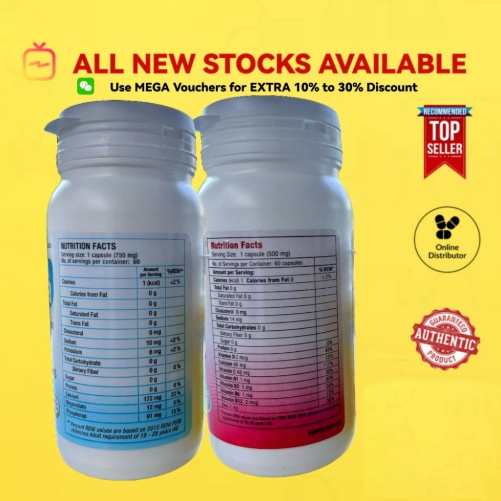 MilkCalcium Active Vitamin B Fern Vitamin D and Fern Collagen | Shopee ...