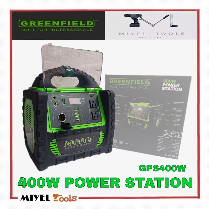 GREENFIELD Power Station 400Watts (GPS400W) | Shopee Philippines